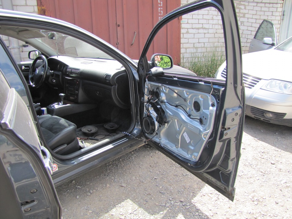 Начало… — Volkswagen Passat B5, 2,5 л, 2004 года | автозвук | DRIVE2