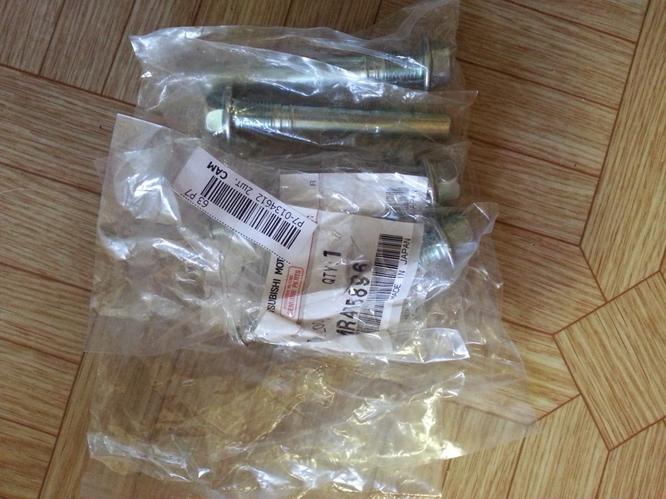 Заказ комплекта передних тормозов — Mitsubishi Lancer X, 1,8 л, 2008 ...