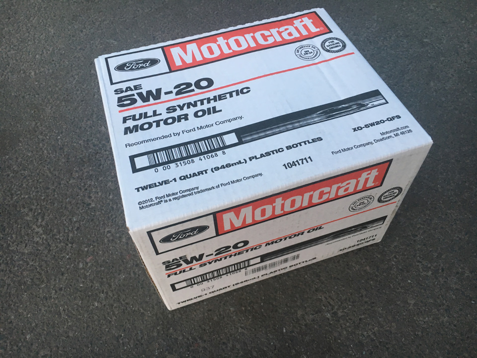 Замена масла — Ford Fusion (America) (2G), 2,5 л, 2015 года | плановое ...