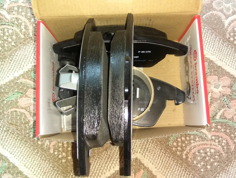 P85075 Тормозные колодки brembo | Запчасти на DRIVE2