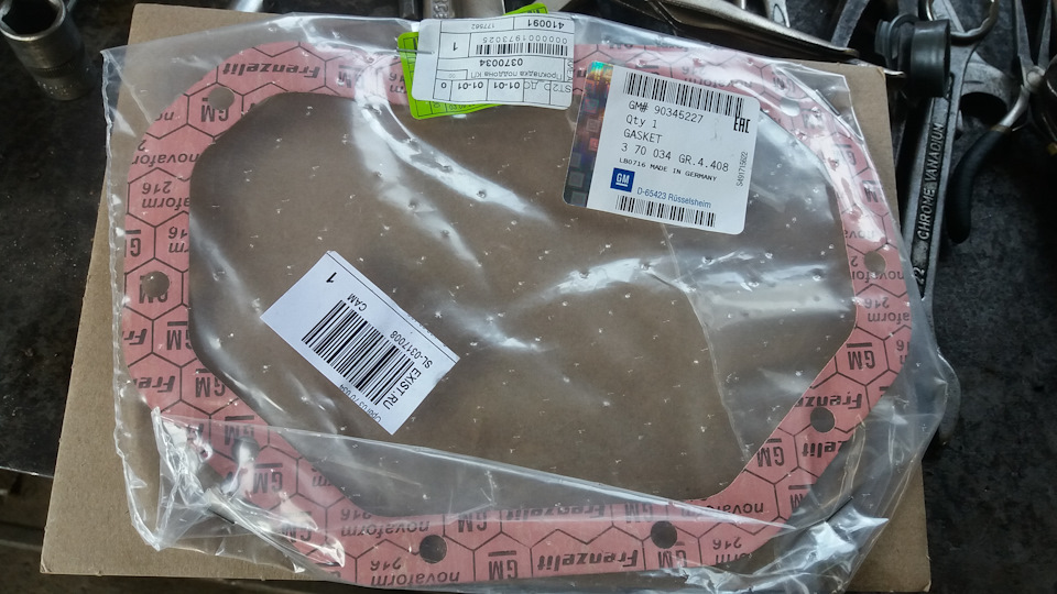 90345227 Прокладка GM | Запчасти на DRIVE2