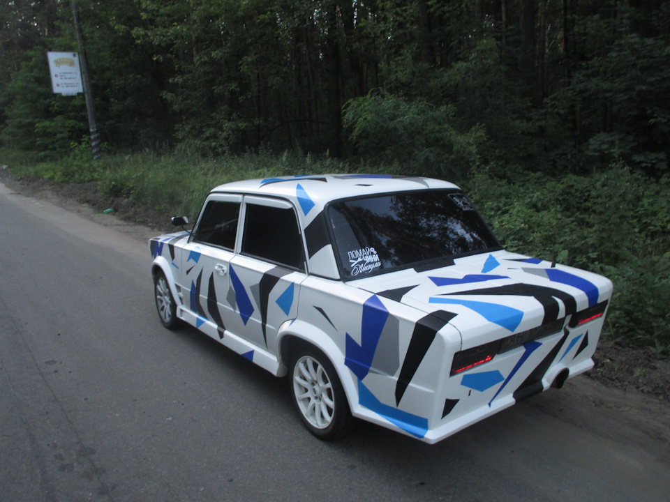 Городской камуфляж — Lada 21061, 1,6 л, 1982 года | стайлинг | DRIVE2