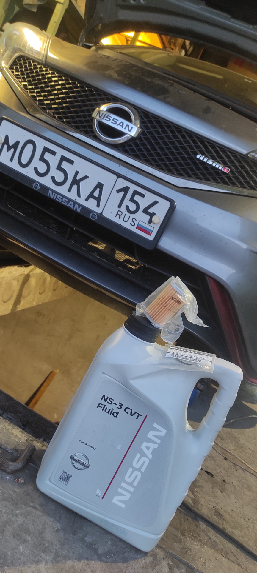 Замена масла в CVT. — Nissan Note (2G), 1,2 л, 2015 года | расходники ...