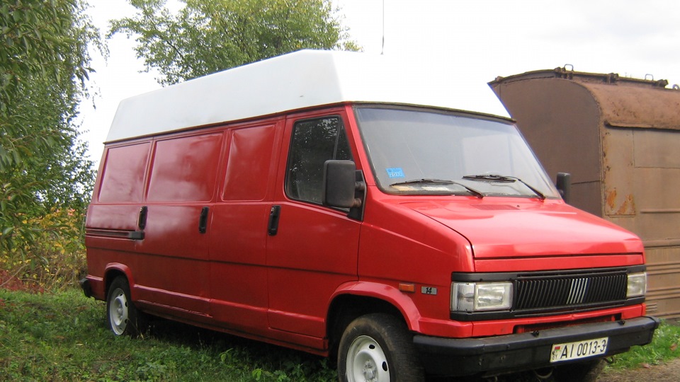 FIAT Ducato I 2.5 дизельный 1991 | sofim 8140.27 на DRIVE2