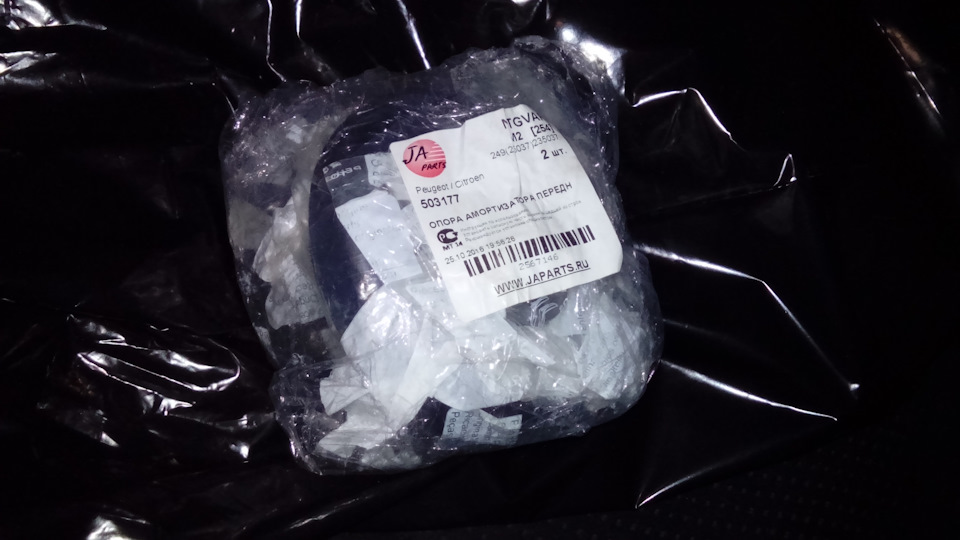 Опоры передних стоек — Peugeot 307, 1,6 л, 2007 года | своими руками ...