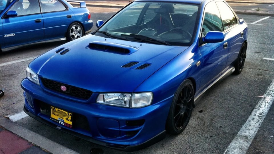 Subaru Impreza WRX (GC, GL) 2.0 бензиновый 2000 | на DRIVE2