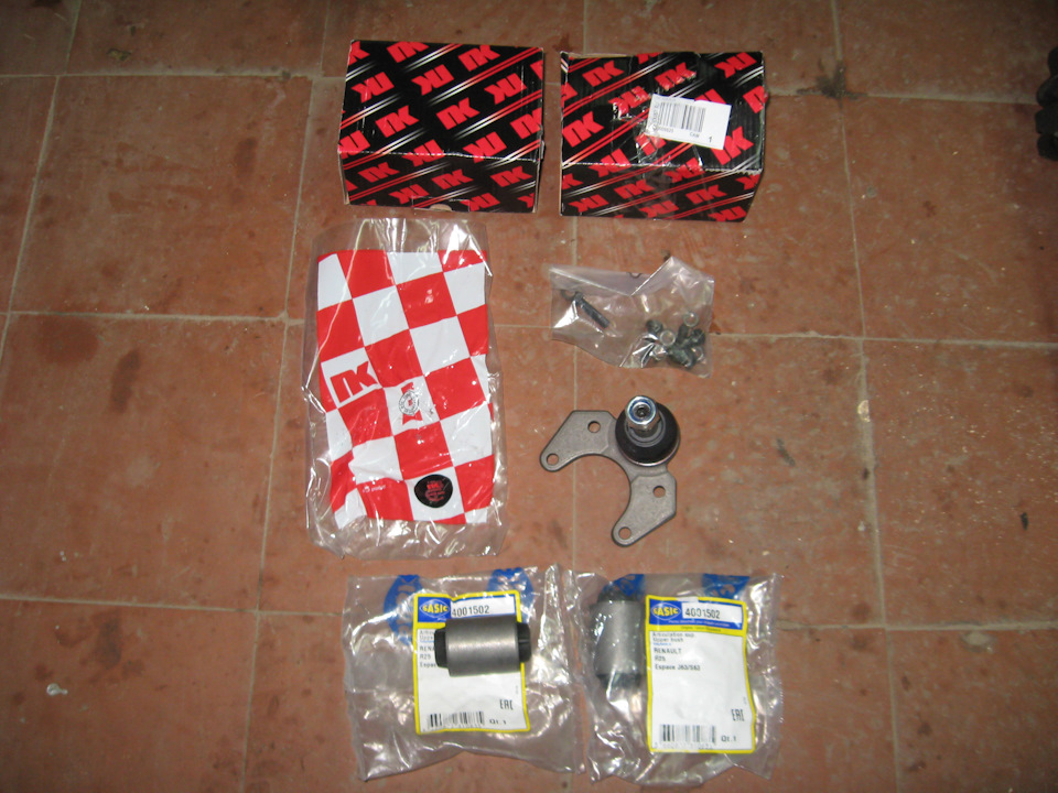 шаровые опоры — Renault 25, 2,2 л, 1985 года | своими руками | DRIVE2