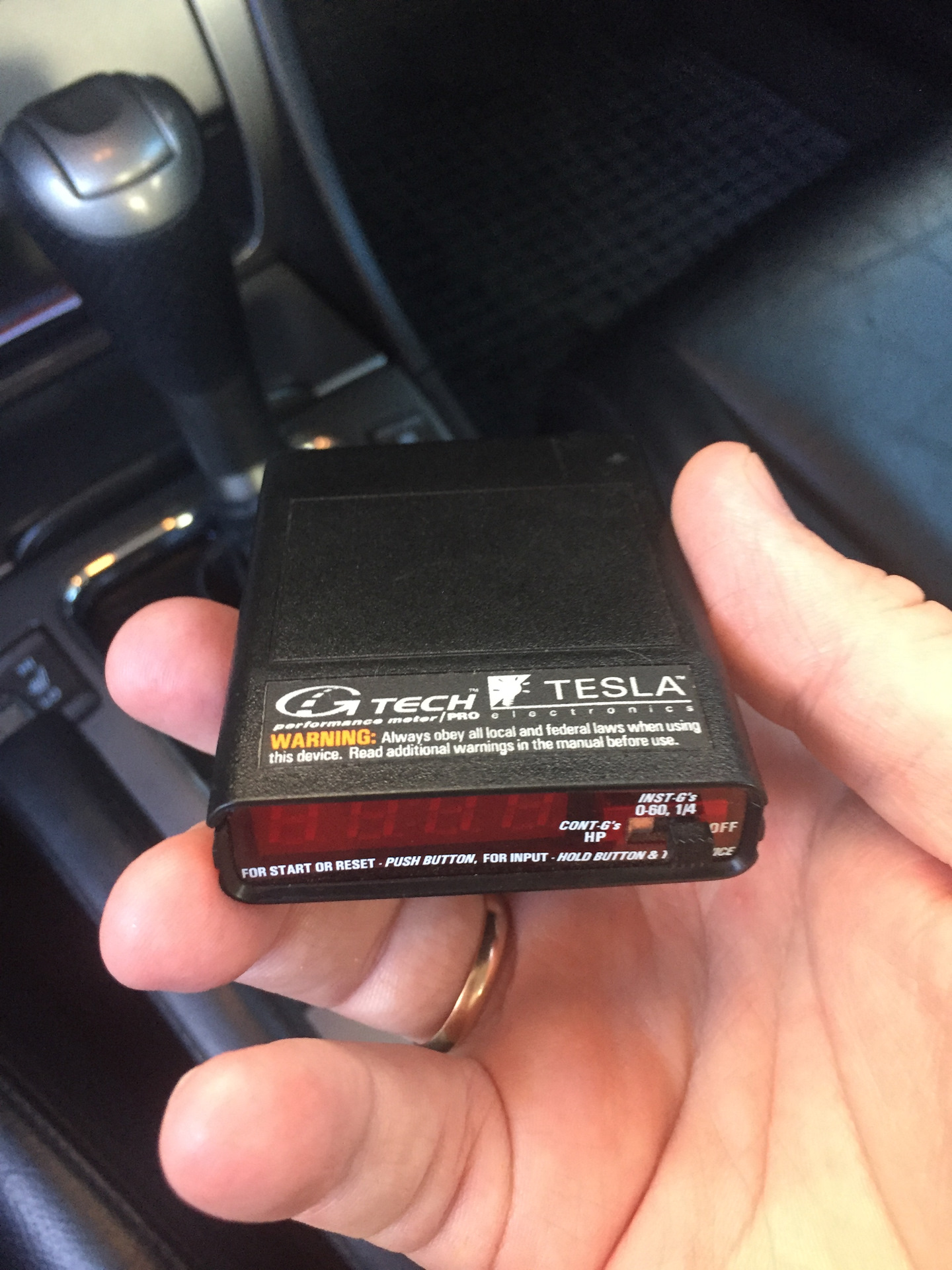 G-tech Pro Performance Meter by Tesla — Honda Accord (7G), 2,4 л, 2007 ...