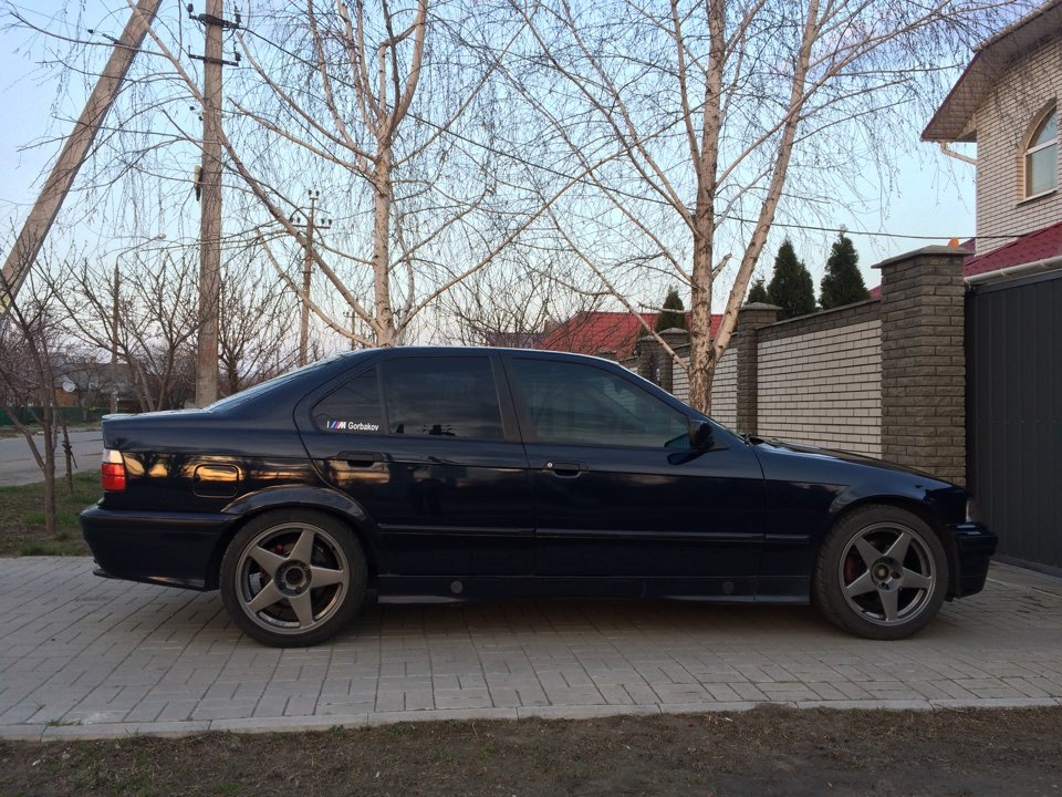 AZEV в новом облике — BMW 3 series (E36), 2,5 л, 1993 года | колёсные ...