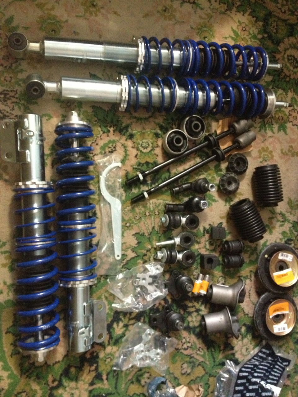 suspension kit — Volkswagen Jetta II, 2,8 л, 1986 года | плановое ТО ...