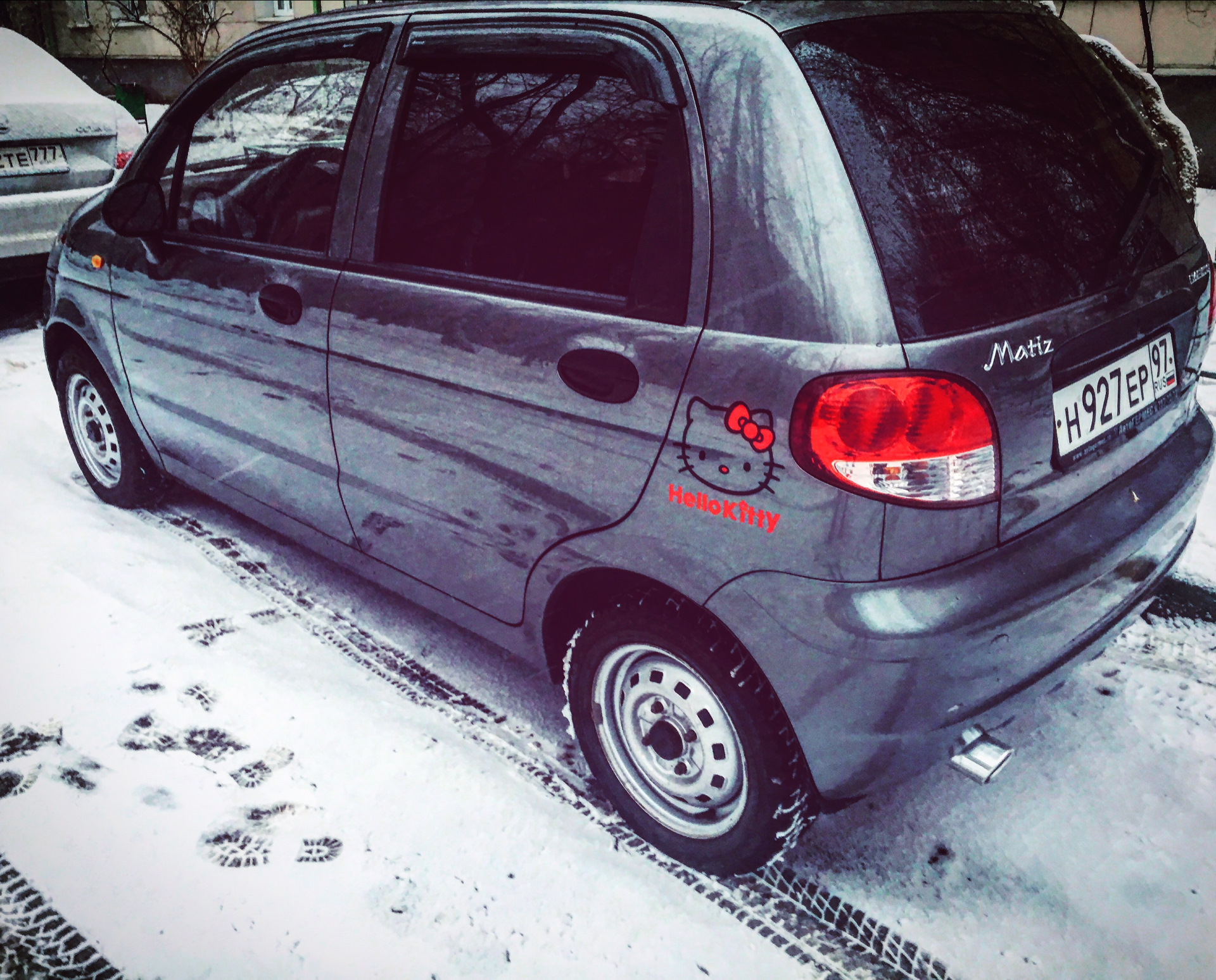 Чуть чуть не успела 😂😂😂 — Daewoo Matiz (M100/M150), 0,8 л, 2012 года ...