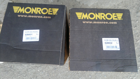 G8801 Амортизатор MONROE | Запчасти на DRIVE2