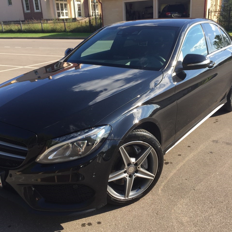 Намыл — Mercedes-Benz C-class (W205), 2 л, 2014 года | мойка | DRIVE2
