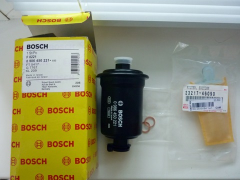 2321746090 Фильтр бензонасоса TOYOTA LEXUS | Запчасти на DRIVE2