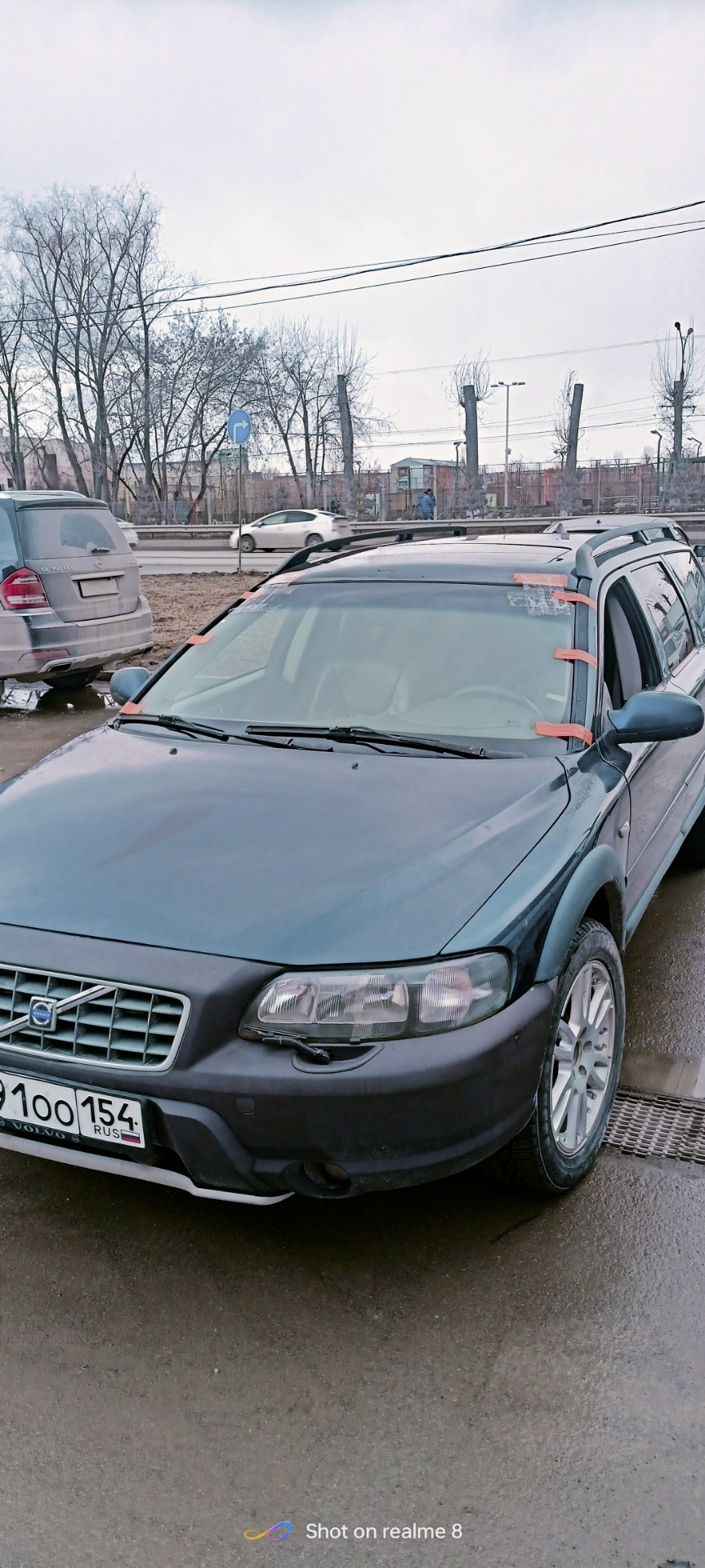Заменил лобовое стекло — Volvo XC70 II, 2,4 л, 2001 года | плановое ТО ...