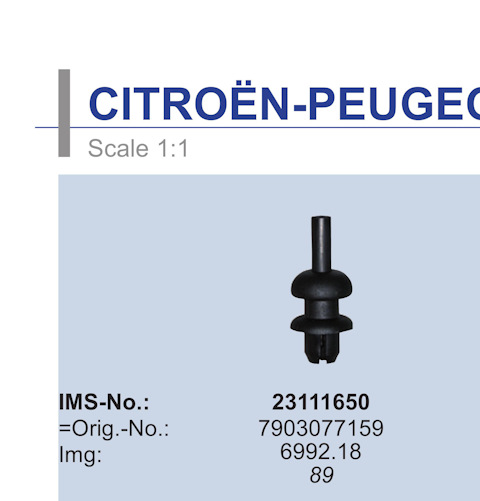 699218 Фиксатор Peugeot Citroen | Запчасти на DRIVE2
