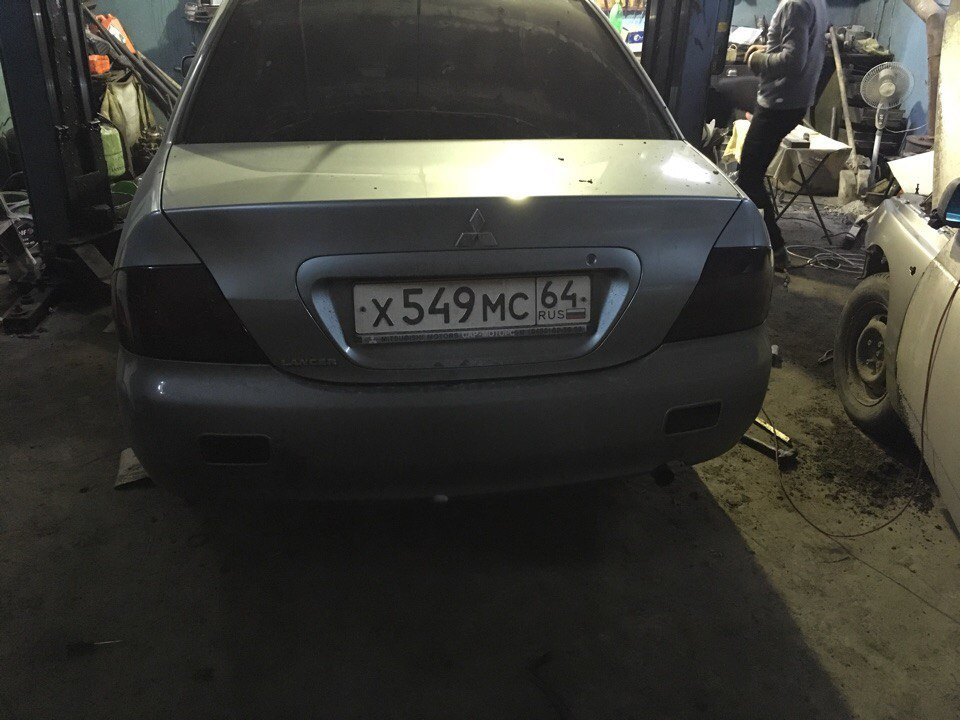 Задние фонари — Mitsubishi Lancer IX, 1,6 л, 2005 года | стайлинг | DRIVE2