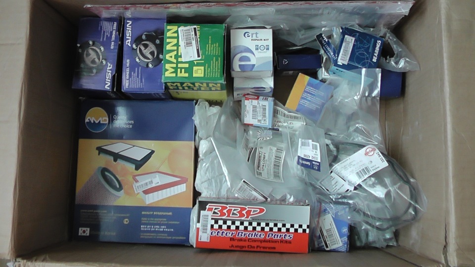 Пришли запчасти. — Hyundai Terracan, 2,5 л, 2002 года | запчасти | DRIVE2