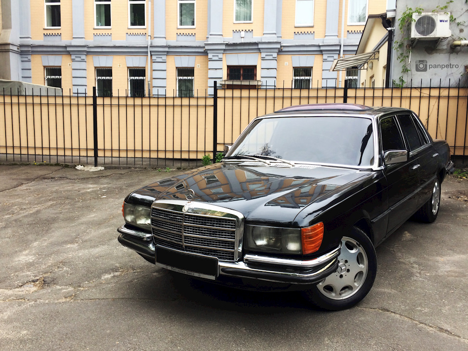 Весна 2016 — Mercedes-Benz S-Class (W116), 2,8 л, 1979 года ...