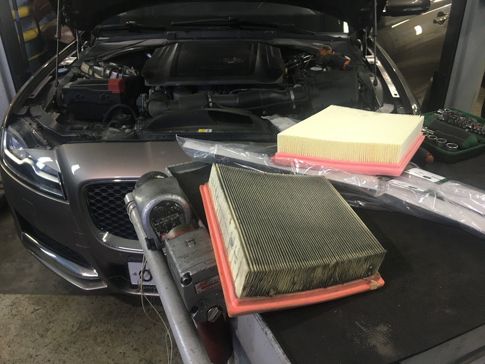 Доделываем ТО за Официальным Дилером на JAGUAR XF 2016 г.в. — LRHELPER ...