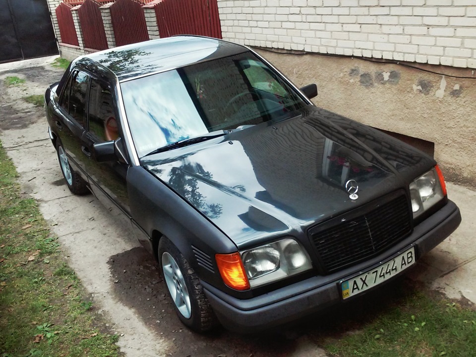 Фото после мойки. — Mercedes-Benz E-Class (W124), 2,3 л, 1991 года | мойка | DRIVE2