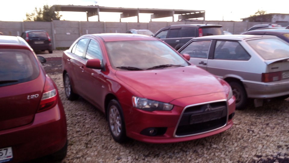 Mitsubishi Lancer X 1.5 бензиновый 2011 | ~Red Shark~ на DRIVE2