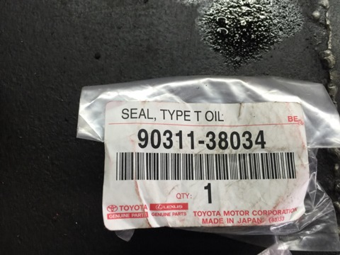 9031138034 Сальник распредвала OEM TOYOTA LEXUS | Запчасти на DRIVE2