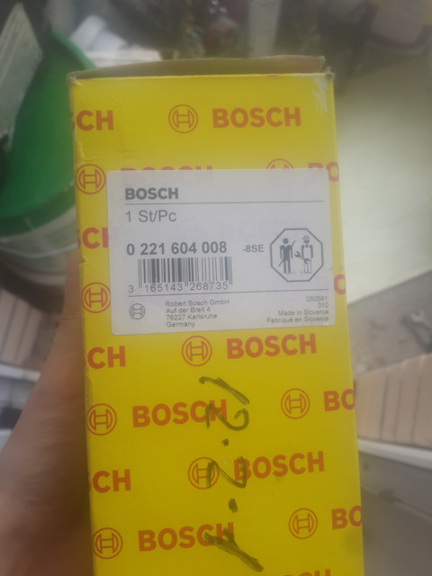 0221604008 Катушка зажигания BOSCH | Запчасти на DRIVE2