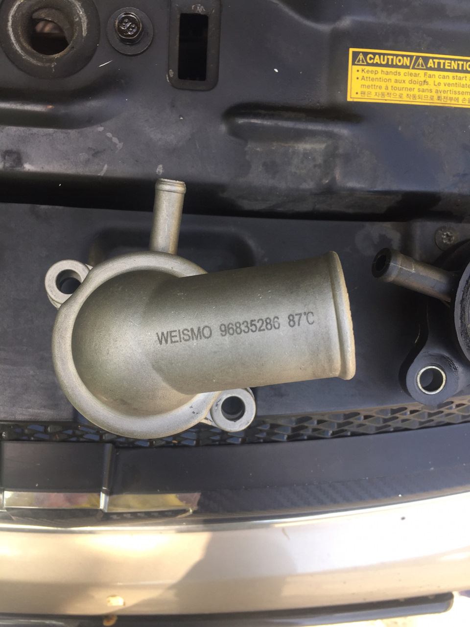 96835286 Термостат, охлаждающая жидкость GM | Запчасти на DRIVE2