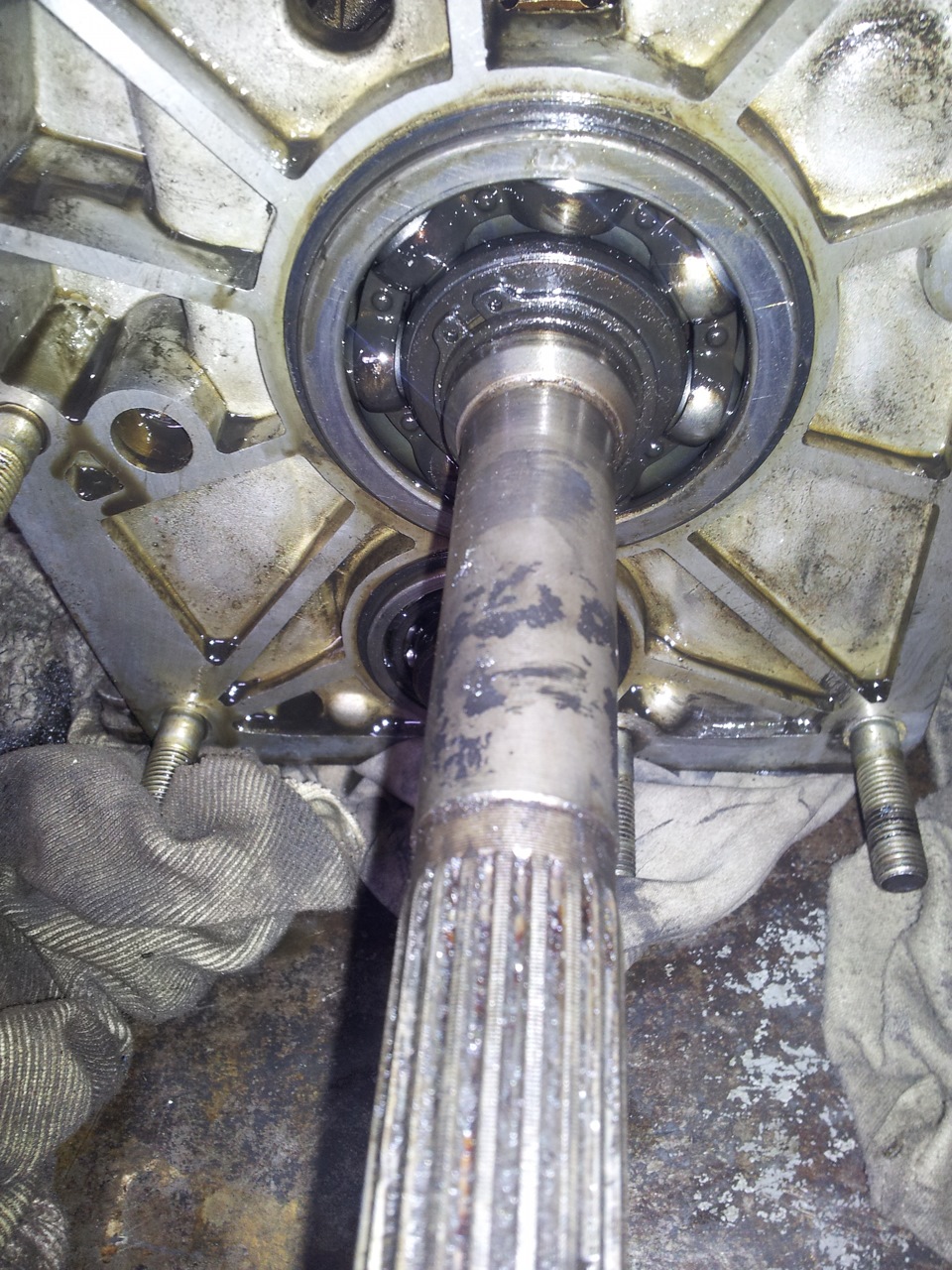 Ремонт КПП-5 и замена сцепления (ох и за*б) — Lada 21074, 1,6 л, 2002 ...