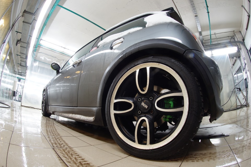 Brooklands.pro — клубная помывка январь 2016 — MINI Cooper S Mk I, 1,6 ...