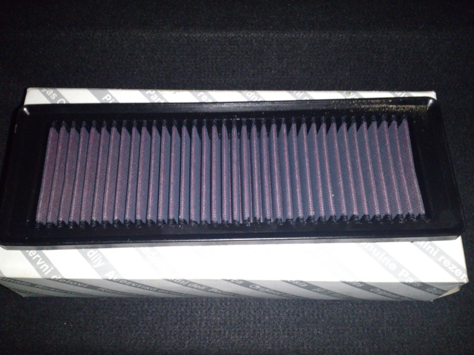 Баловство или K&Nский нулевик в штатное место. Часть 4. Снял на зиму ...