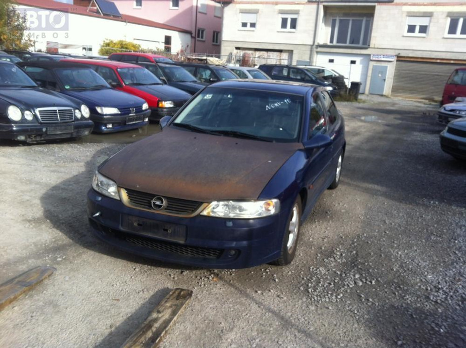 Передний бампер Zender! Оринигал. — Opel Vectra B, 2 л, 2001 года ...