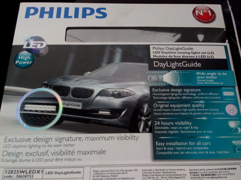 _Поставил ДХО "Philips LED DayLightGuide"_ — Skoda Felicia, 1,3 л, 1996 ...