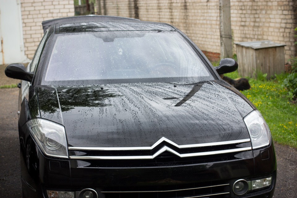 Жидкое стекло Willson Body Glass Guard (для тёмных авто) — Citroen C6 ...