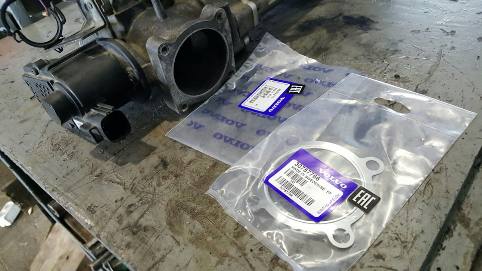 30757766 Прокладка дросселя Volvo | Запчасти на DRIVE2