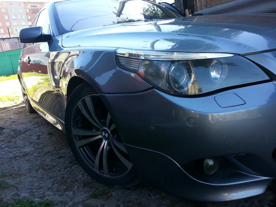 Полироль amway silicone glaze — BMW 5 series (E60), 3 л, 2004 года ...