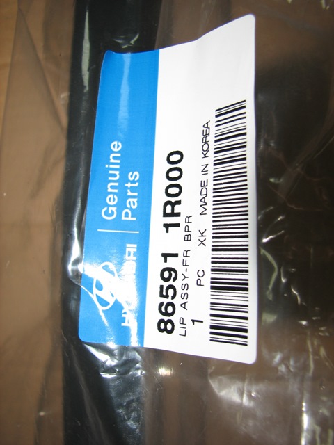 865911R000 МОЛДИНГ БАМПЕРА KIA HYUNDAI | Запчасти на DRIVE2