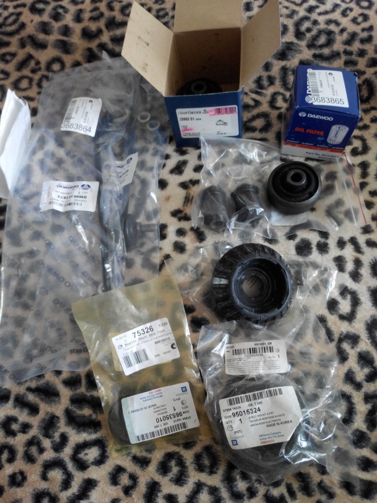 95015324 Опора амортизатора передней подвески / Chevrolet Aveo 03~ GM ...