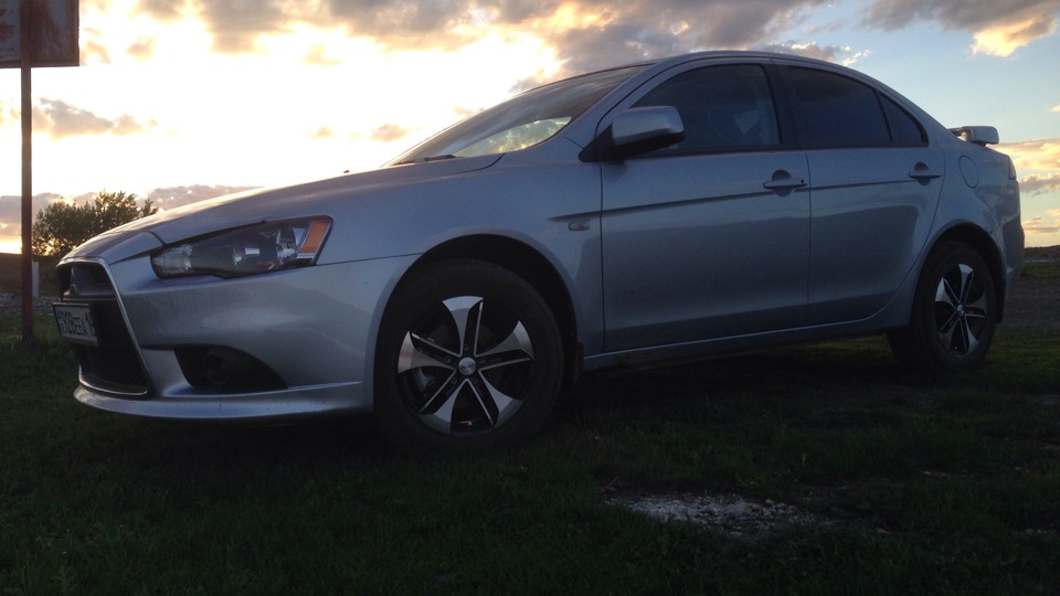 Mitsubishi Lancer X 1.6 бензиновый 2013 | 1.6 Silver Mivec на DRIVE2