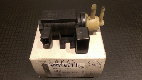 55573362 Клапан, перепускная заслонка турбокомпрессора, электромагнит ...