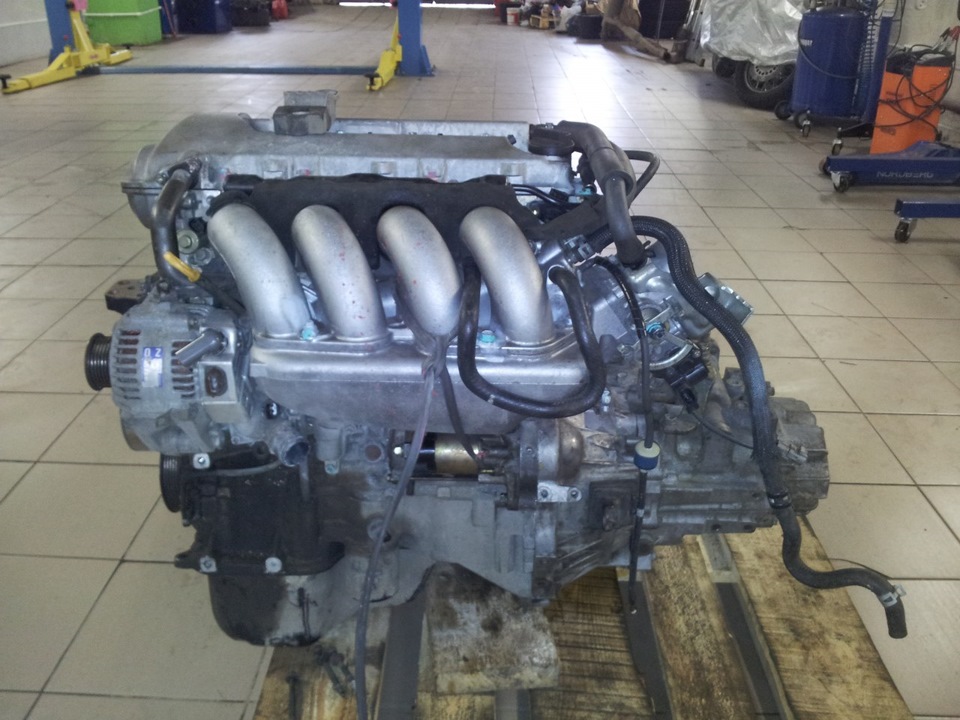 2ZZ swap loading of production BOOST UP SERVICE — Toyota MR-S, 1,8 л ...