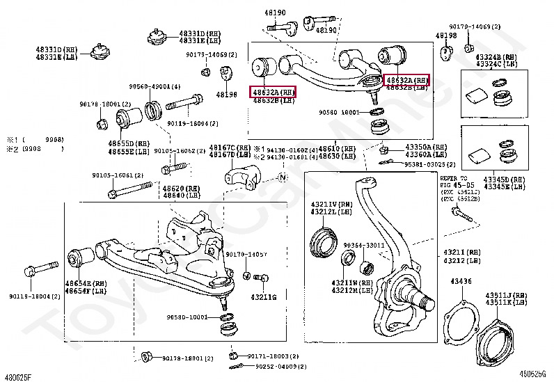 Ремонт подвески, ну как ремонт эхо удачного Лета))) — Toyota Land ...