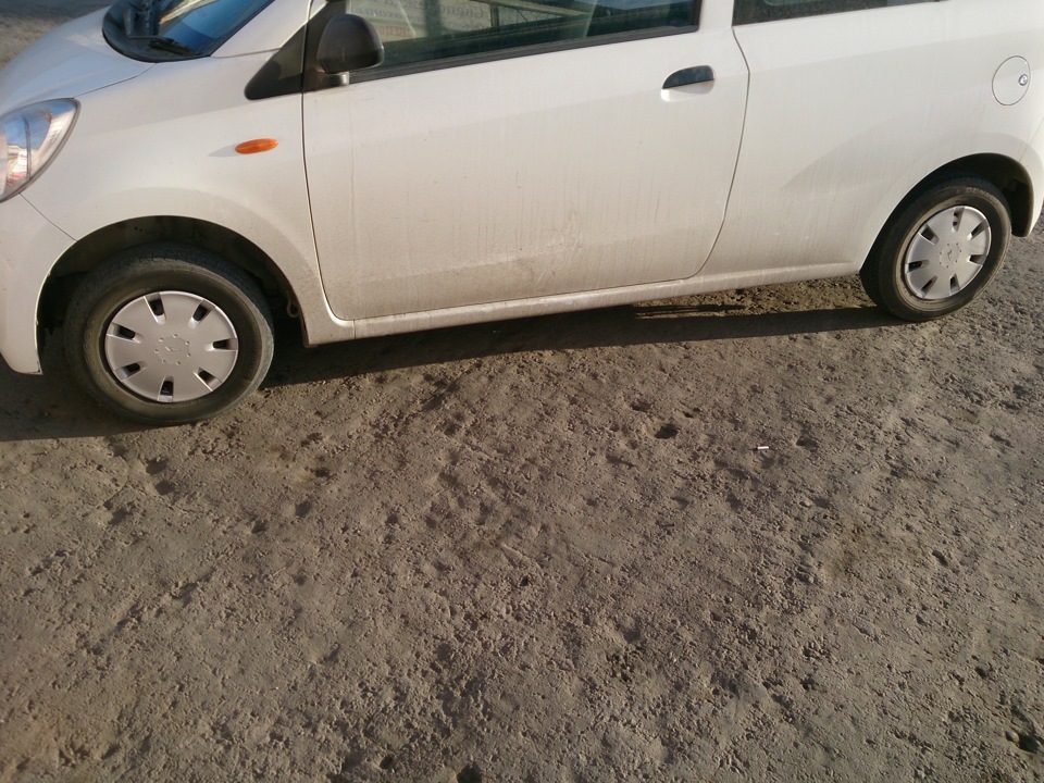 Новые зимние колеса — Daihatsu Mira (L275, L285), 0,7 л, 2010 года | шины | DRIVE2