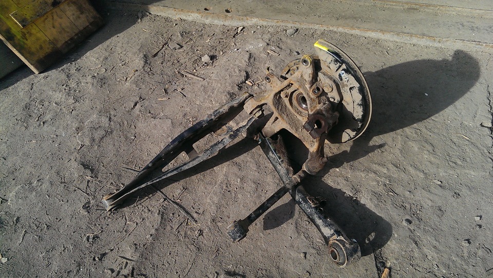 задняя подвеска — Subaru Forester (SH), 2 л, 2008 года | своими руками ...