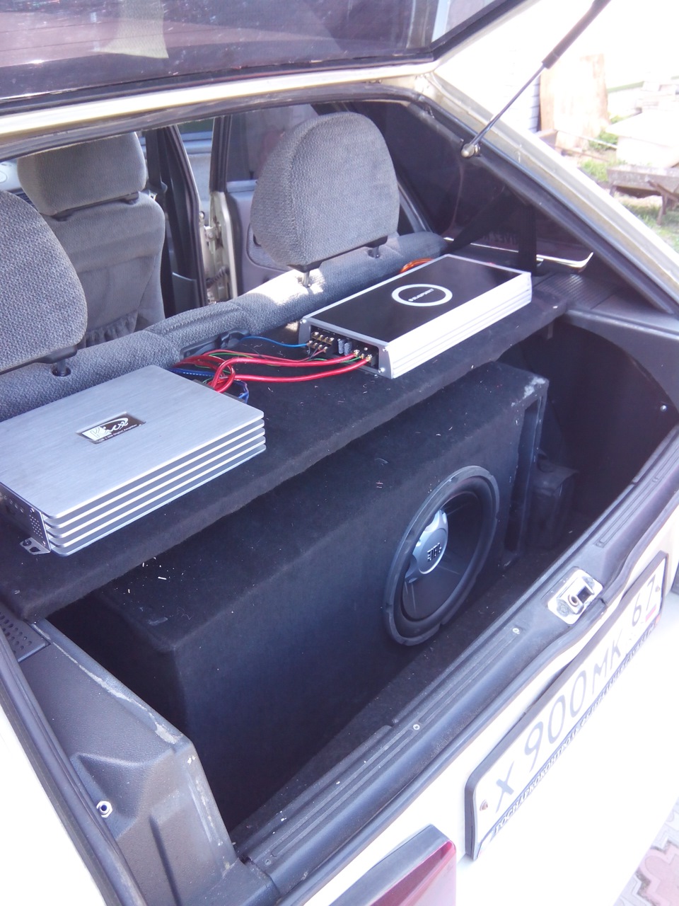 Kicx QS 1.350 — Lada 2114, 1,5 л, 2004 года | автозвук | DRIVE2