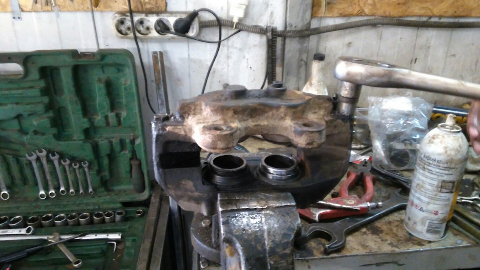 Тормоза и подвеска ч.2 — Toyota Hilux Surf (2G), 2,8 л, 1990 года ...