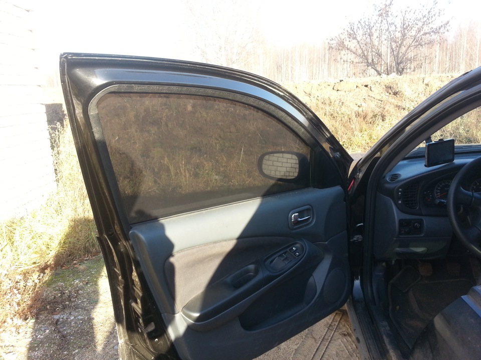 съемная тонировка и сзп)) — Nissan Almera II (N16), 1,8 л, 2006 года ...