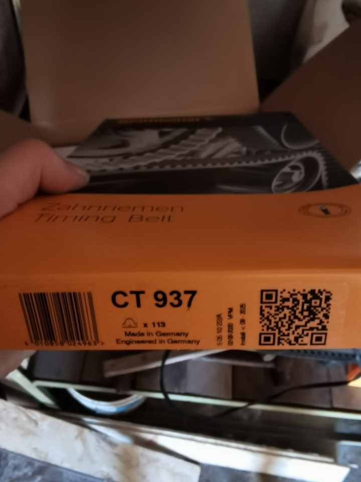 CT937K1 Комплект ремня ГРМ Hyundai 2.0 Z=113 97- CONTITECH | Запчасти ...