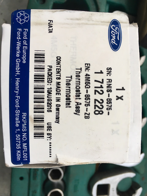 1712228 Термостат / C-Max, Fiesta, Focus-I/II/III, Fusion, Mondeo-IV ...